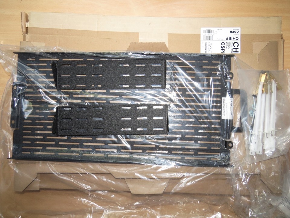 Chief CSPR Component Storage Flat Panel Hardware Mount Black | eBay UK