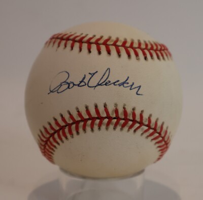 Bob Uecker Autographed Official National League Baseball - JSA ...