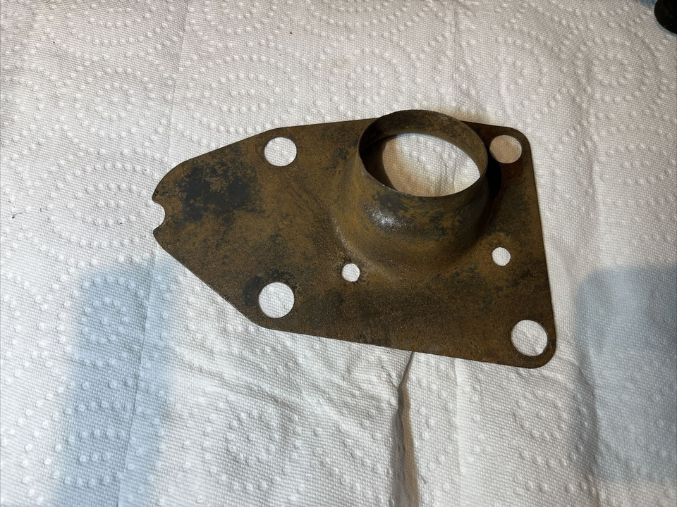 1964-66 gto. chevelle. cutlass steering column firewall mounting plate ...