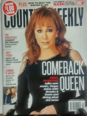 Country Weekly January 26 2015 Reba McEntire Comeback Queen FREE SHIPPING sb | eBay
