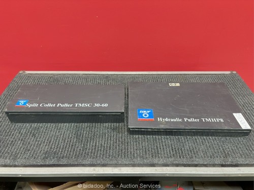 SKF TMSC 30-60 Split Collet & TMHP8 Hydraulic Puller Extractor Tool ...