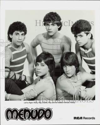 Press Photo Menudo, Music Group - lrq03423 | eBay