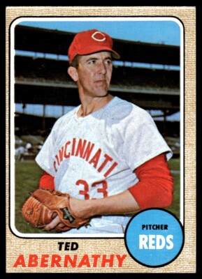 1968 Topps Ted Abernathy Cincinnati Reds #264 | eBay