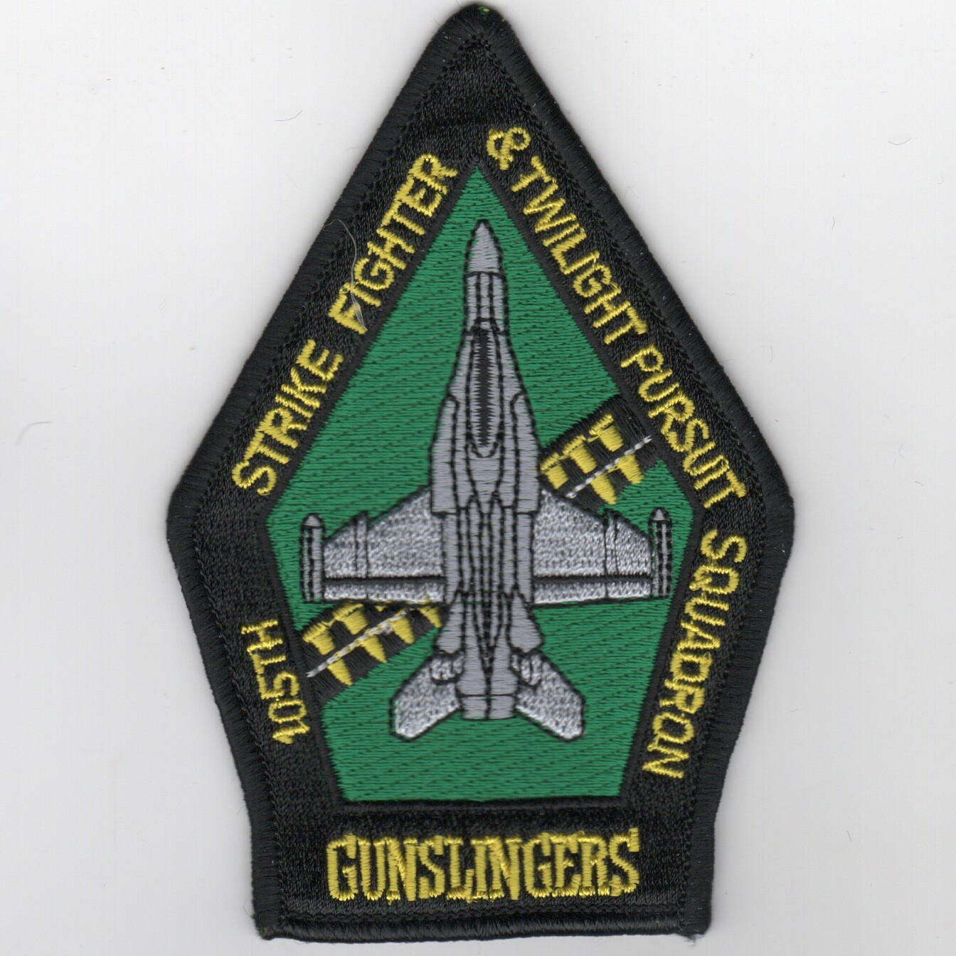 4.5" NAVY VFA-105 PARTY GUNSLINGERS A/C COFFIN GREEN EMBROIDERED JACKET ...
