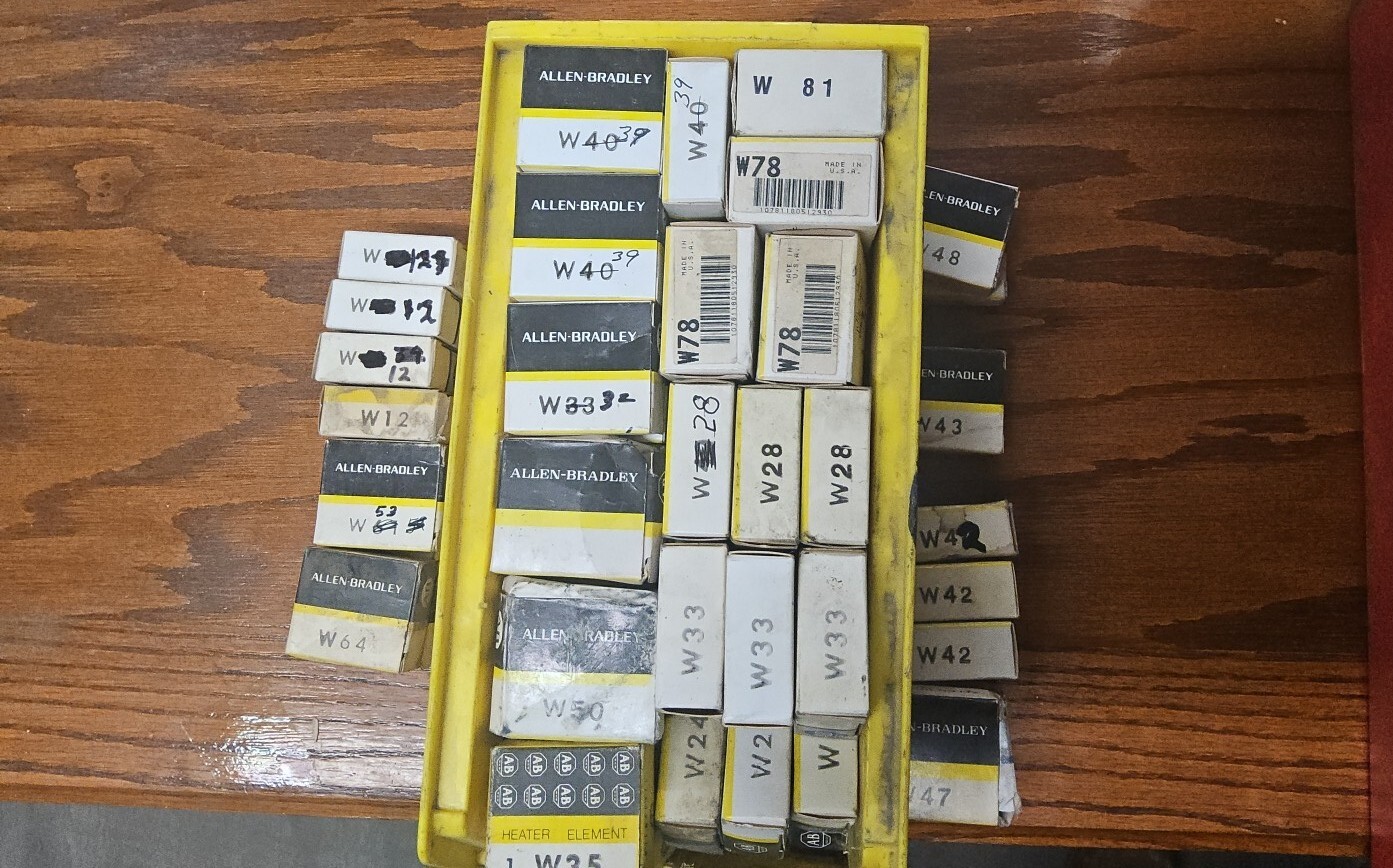 Allen Bradley Thermal Overload Type W Heater Elements W5.20 - W81 NOS ...