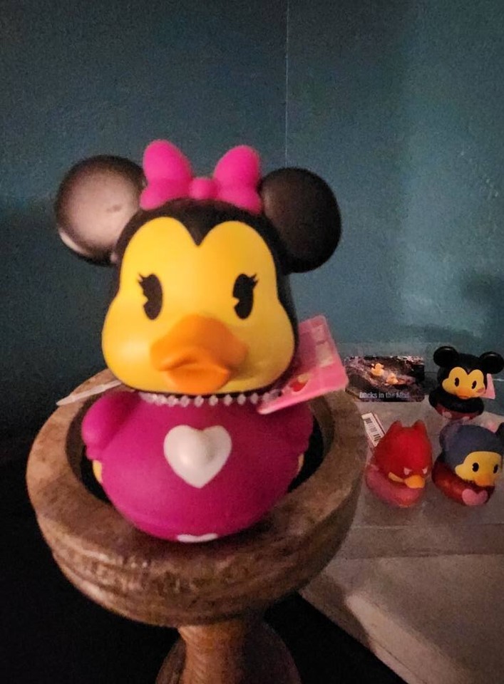 2.5" Valentine's Day DC, & Disney Ducks-Mickey, Minnie, Batman, and ...