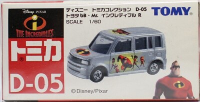 Disney Tomica Collection D-05 Toyota Bb Mr. Incredibles R | eBay