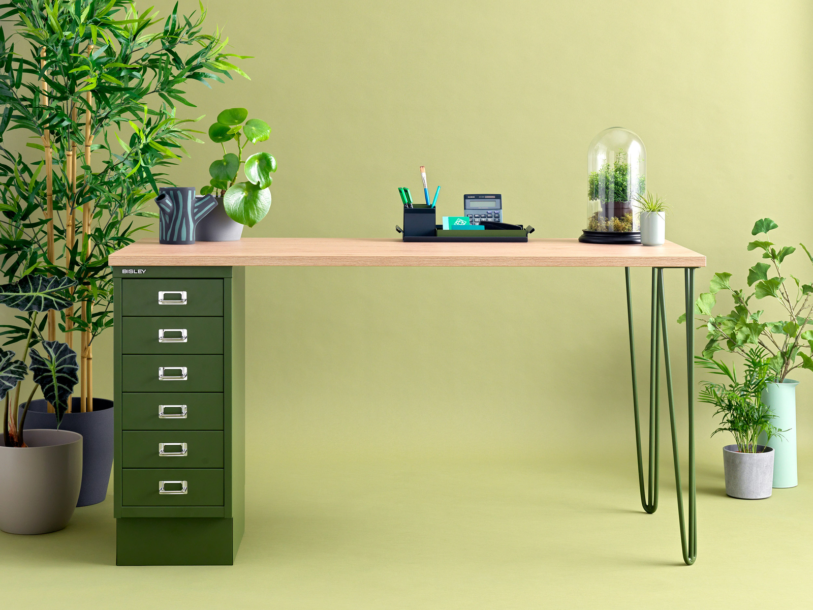 Bisley Home MultiDesk 005670 weiß/kardinalrot MD1410W005670 796376502674 | eBay