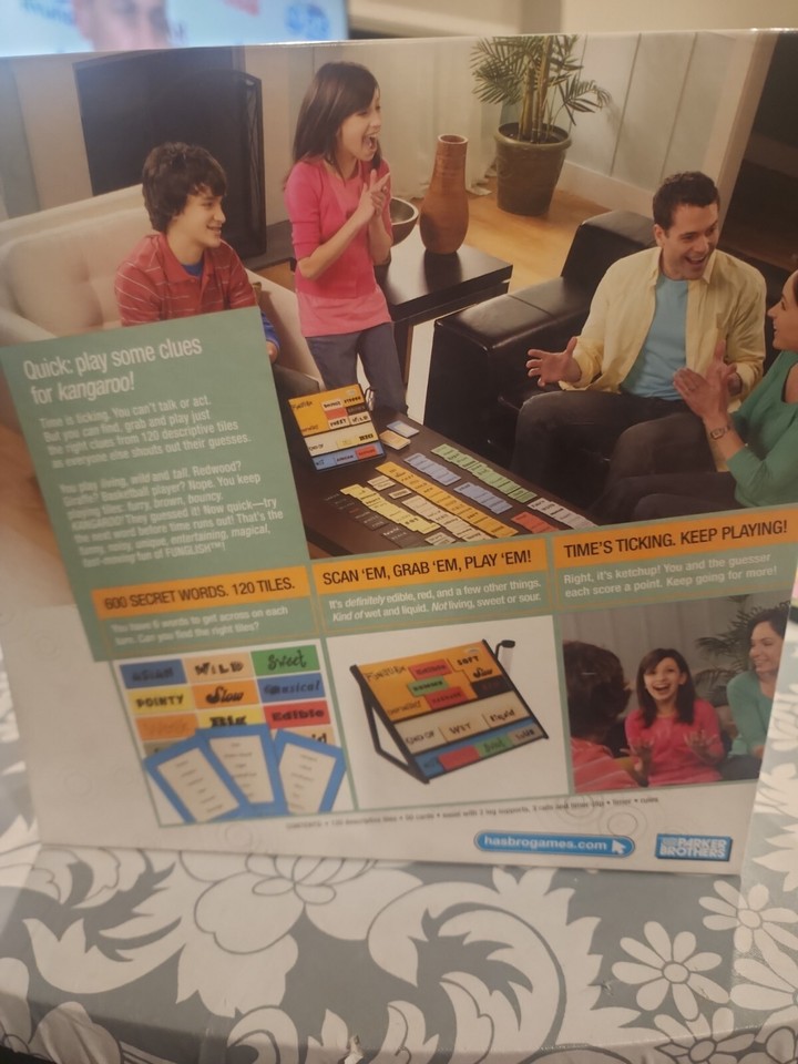 Funglish Family Board Game Hasbro Ages 12+ | eBay