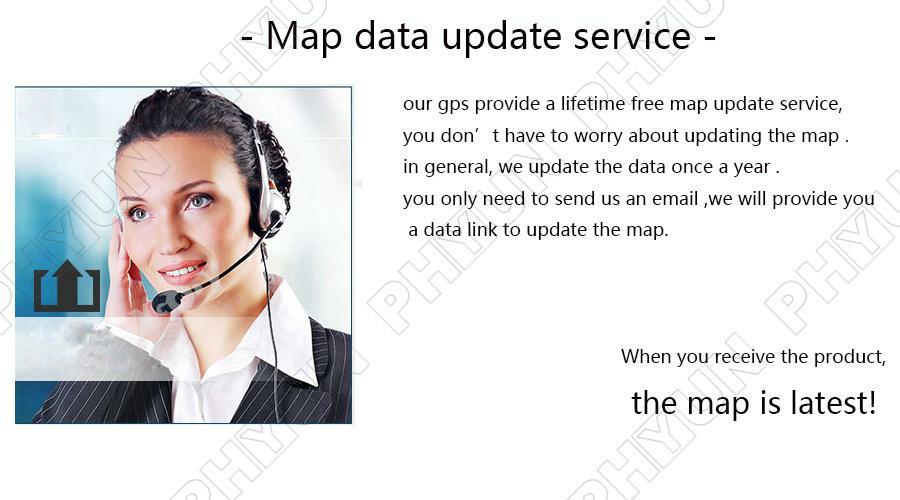 7Inch Touch Screen Car Truck GPS Navigation 8GB 128MB with Canada ...