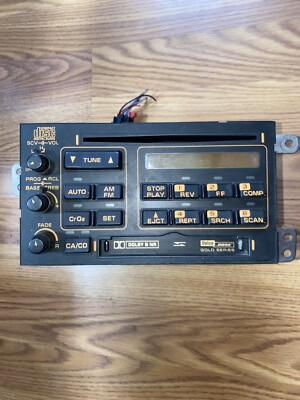 1994 Corvette Original Delco Cassette CD Player AM/FM Radio | UNTESTED