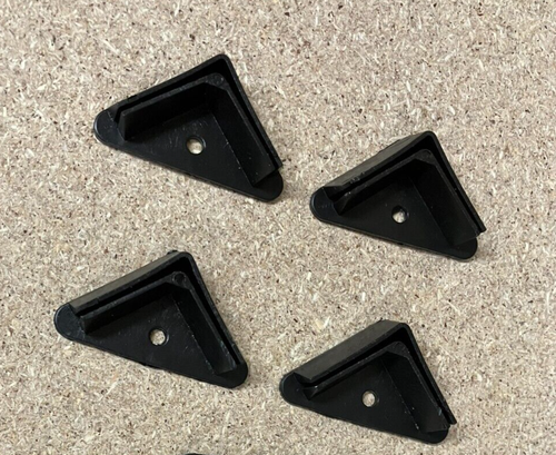 racking shelving bays spare replacement plastic feet legs tops caps set ...