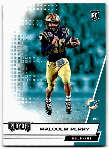 2020 Panini Playoff Malcolm Perry #264 RC Miami Dolphins | eBay