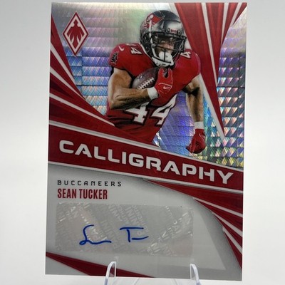 2024 Panini Phoenix Calligraphy Sean Tucker Auto #C-STU | eBay