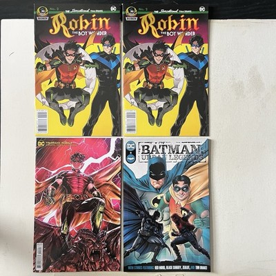 TIM DRAKE ROBIN #2 Dan Mora Variant x2 Copies 9 BATMAN URBAN LEGENDS 6 ...