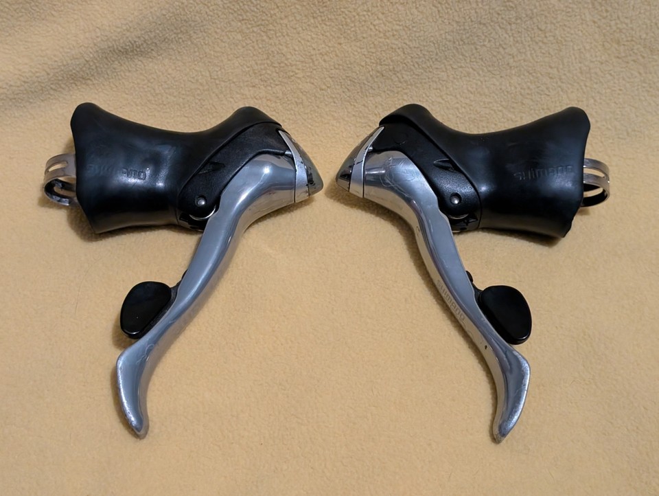 SHIMANO ULTEGRA BRAKE SHIFTER COMBO SET MODEL 6510 DOUBLE OR TRIPLE X 9 ...