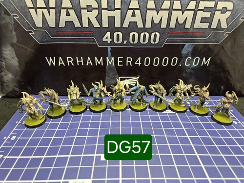 40k Deathguard Poxwalkers x10 Pro Painted Death Guard Chaos Nurgle Pox ...