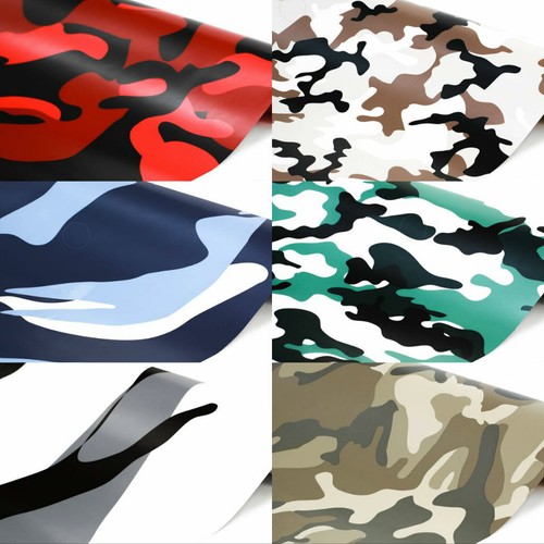 Camo Urban Vinyl Wrap - Car Sticker Decal Film - Bubble Free Camouflage ...