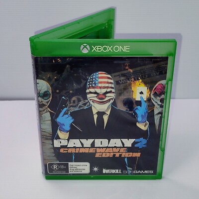 Payday 2 Crimewave Edition Xbox One Disc in Good Condition | eBay Australia