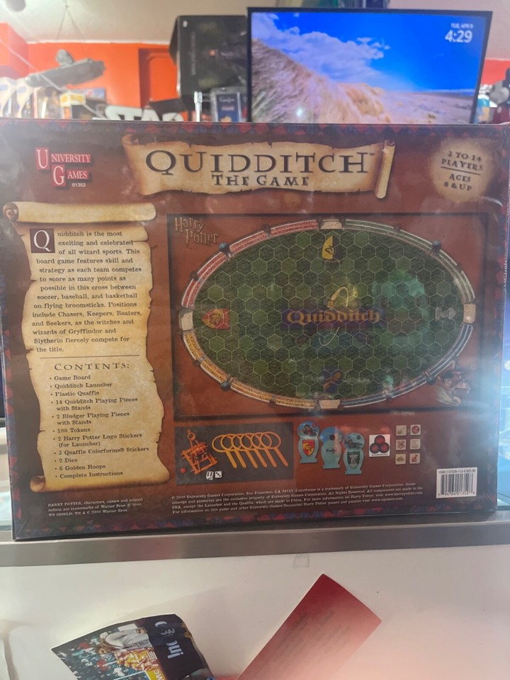 Harry Potter Quidditch The Game - Board Game (2000) NEW SEALED! | eBay