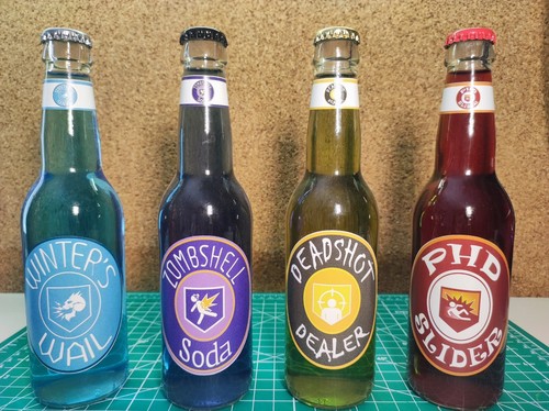 Call of Duty Black ops Zombie Perk Sodas bottles Custom order | eBay