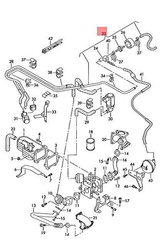 Genuine VW/Audi Touareg Q7 Vacuum Pipe 059131381AK | eBay