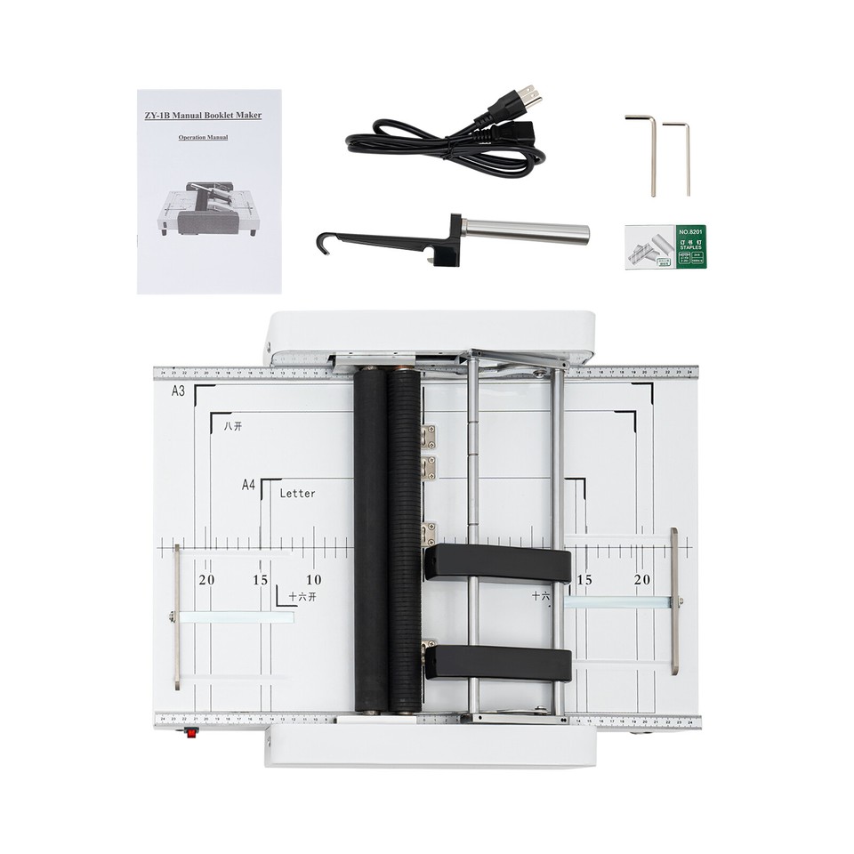 A3 Paper Folding Binding Machine Booklet Making Machine 4-Position ...