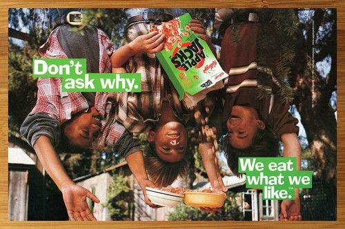 1997 Kellogg's Apple Jacks Cereal Vintage Print Ad/Poster Food Pop Art ...
