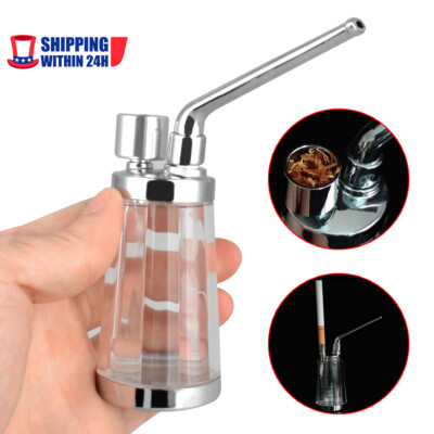 4.53inch Mini Bong Water Pipe Smoking Bong Beaker + cigarette holder | eBay