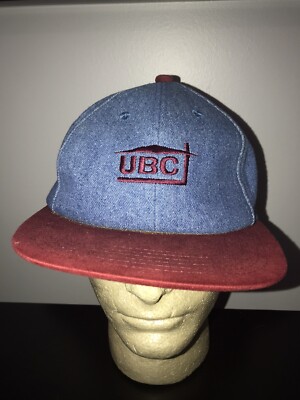 UBC BUILDING OPERATIONS SNAPBACK Trucker Hat Baseball Cap Vintage Lid ...