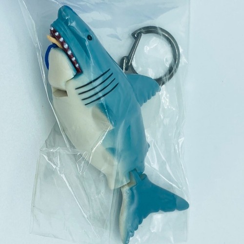 JAWS Biting Action Figure Keychain UNIVERSAL STUDIOS JAPAN Great White ...