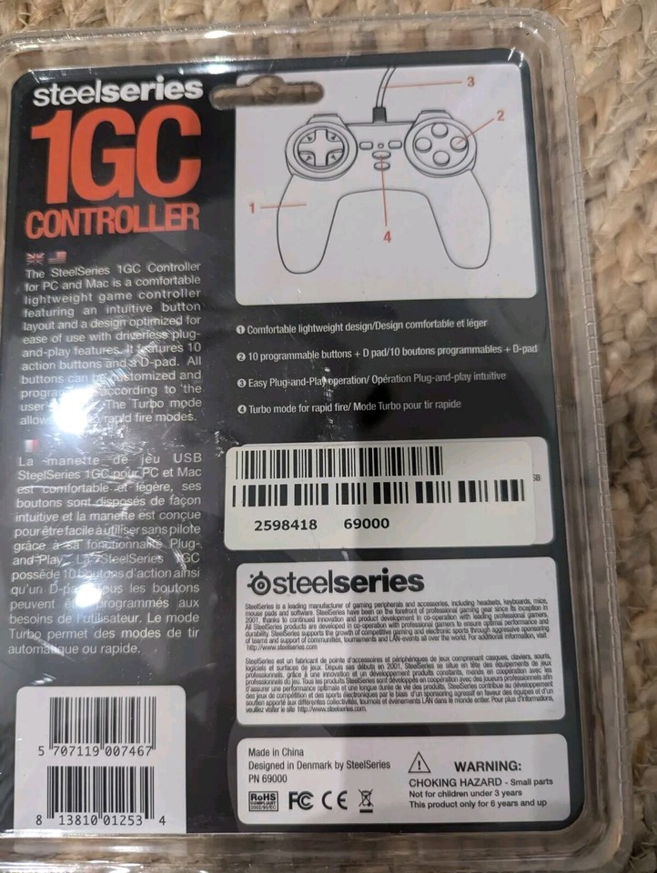Brand New SteelSeries 1GC USB PC Gamepad Controller . | eBay