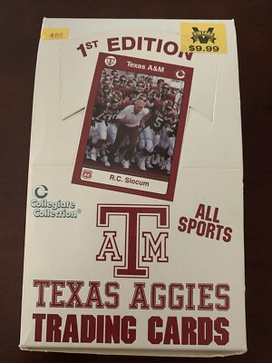 1st Edition Texas A&M Aggies Trading Cards | eBay