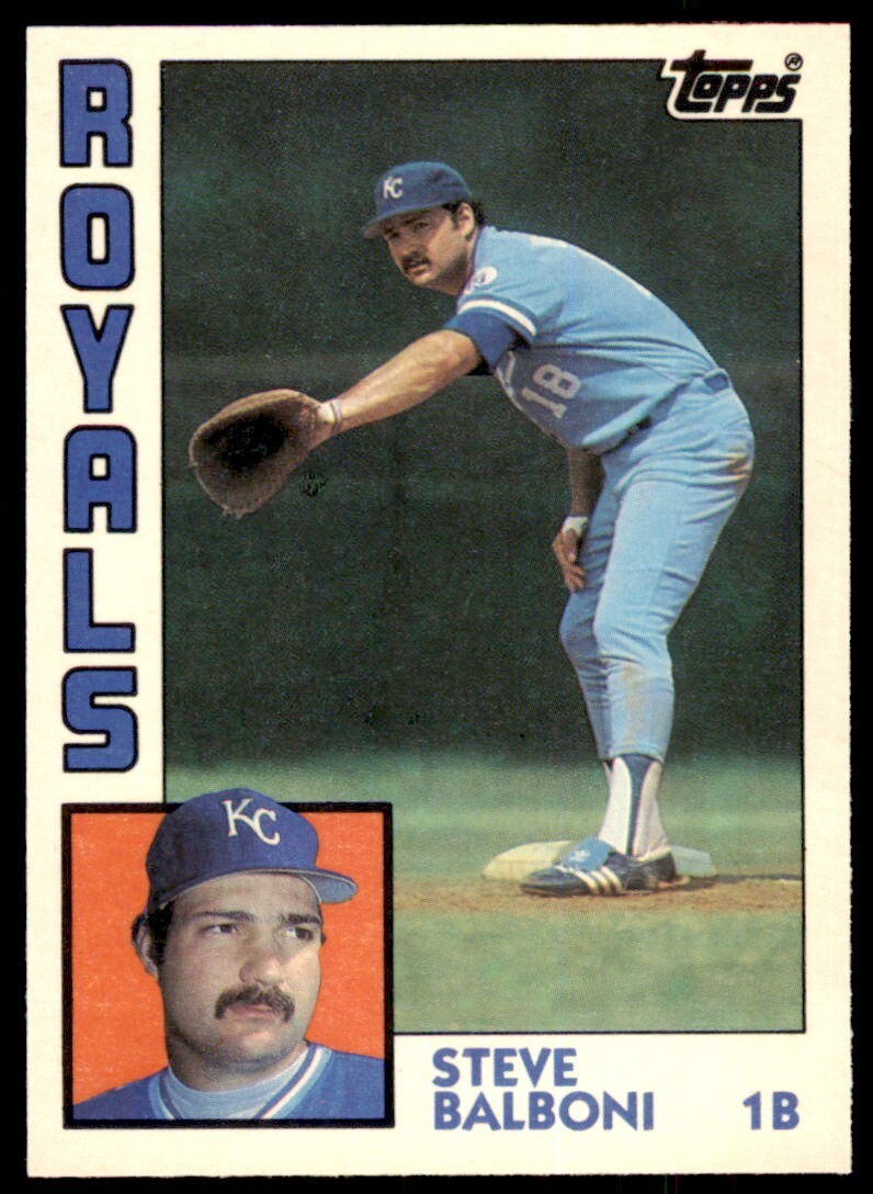 1984 TOPPS TRADED STEVE BALBONI . KANSAS CITY ROYALS #6T | eBay