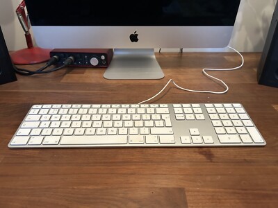 Genuine Apple Extended Keyboard A1243 USB Wired Numerical Keypad Good ...