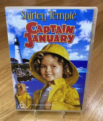 Captain January (DVD, 1936) Shirley Temple - Region 4 GC + Free Post ...