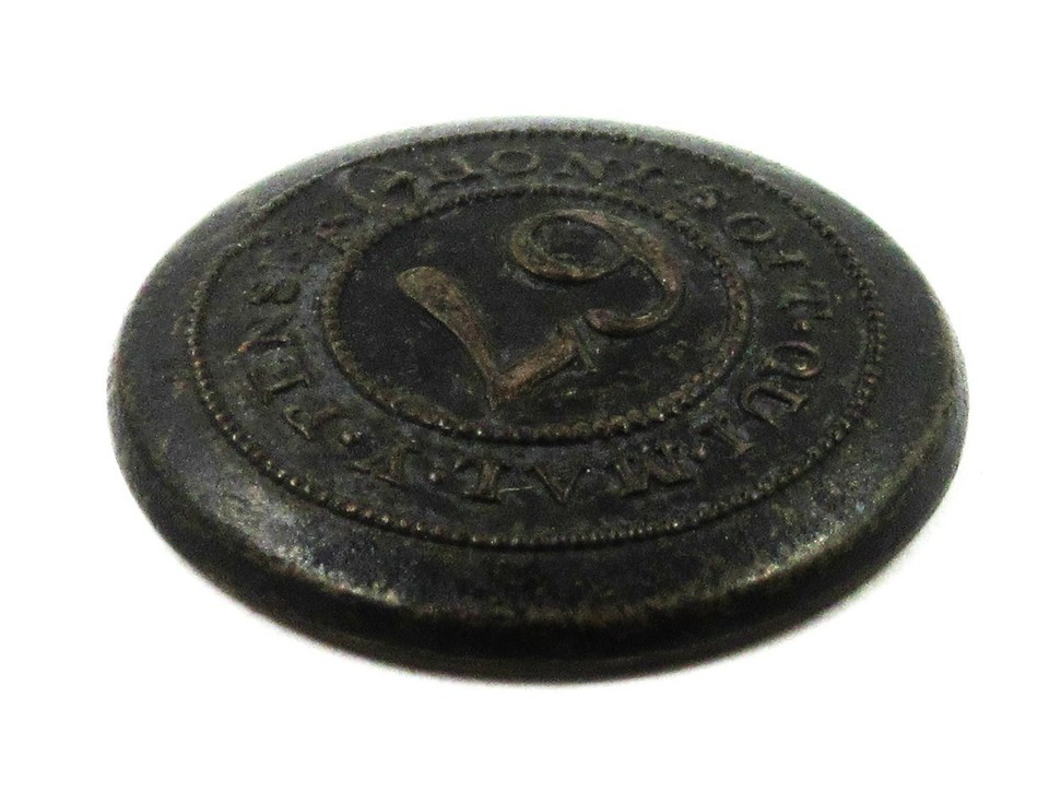 British 67th Regiment of Foot Officer's Cuff Button 16mm Blank Back | eBay