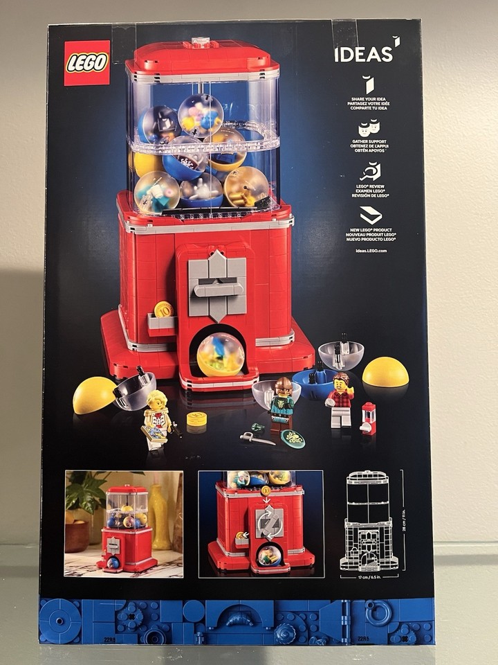 New Sealed LEGO 21358 Minifigure Vending Machine - On Hand 673419408325 ...
