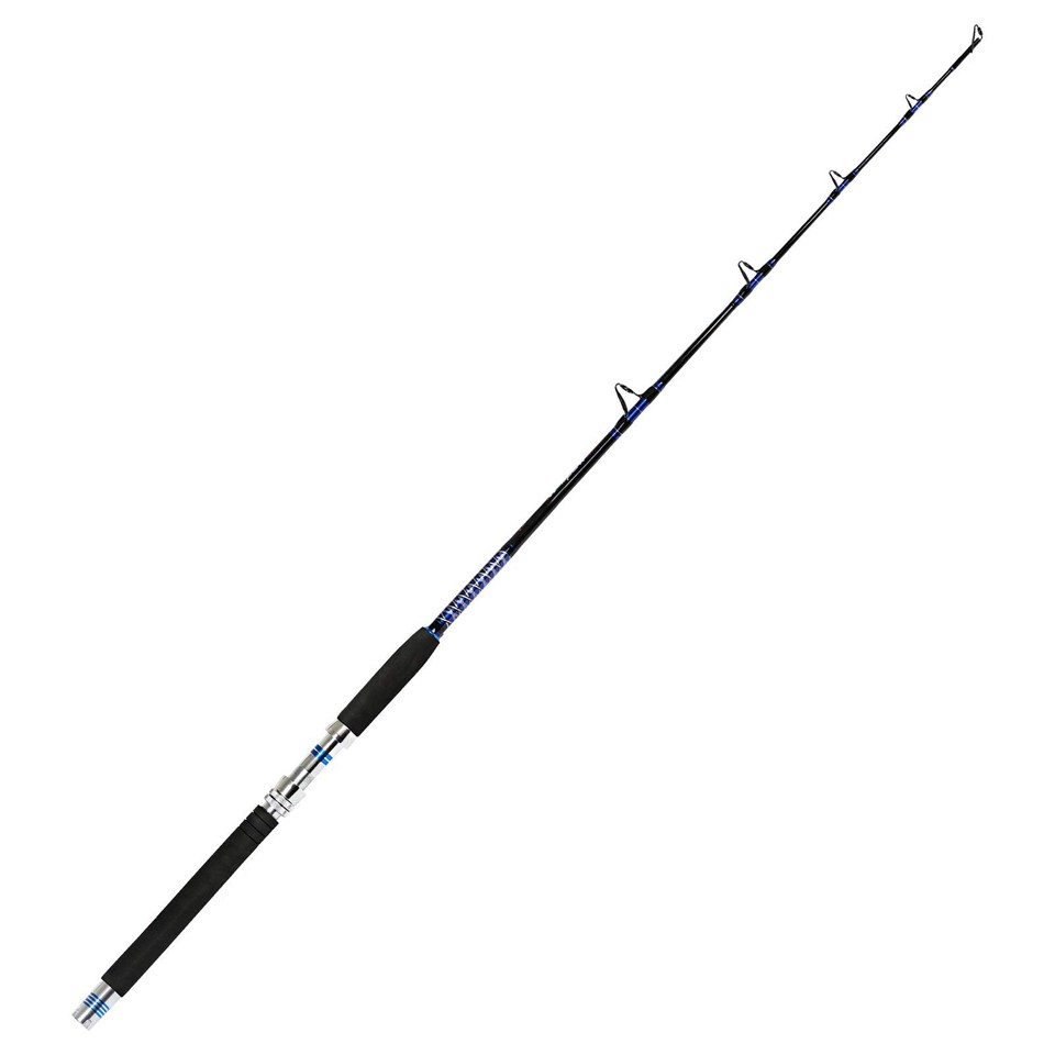 1Piece 2Piece Saltwater Offshore Trolling Rod Big Game Rod Conventional ...