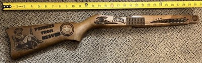Ruger 10/22 Pennies From Heaven WWII Bomber Style Custom Wood Stock ...