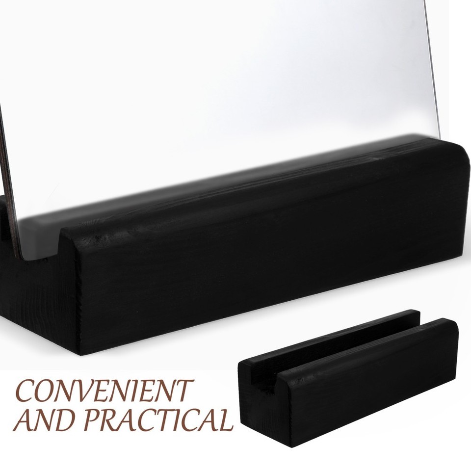 Wood Mirror Base Stand for Mirrors Large Holder Full Length Support | eBay