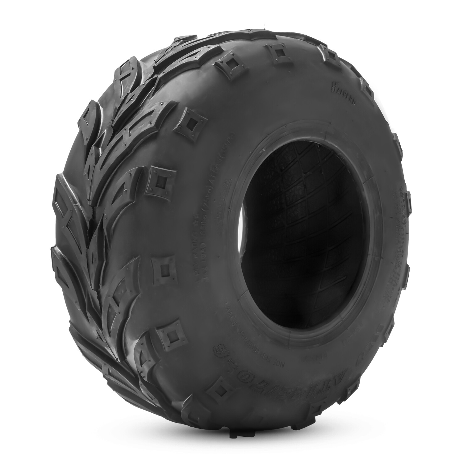 145/70-6 Tires 145/70 6 Tubeless Go Kart Street Mini Bike ATV Tire 4Ply ...