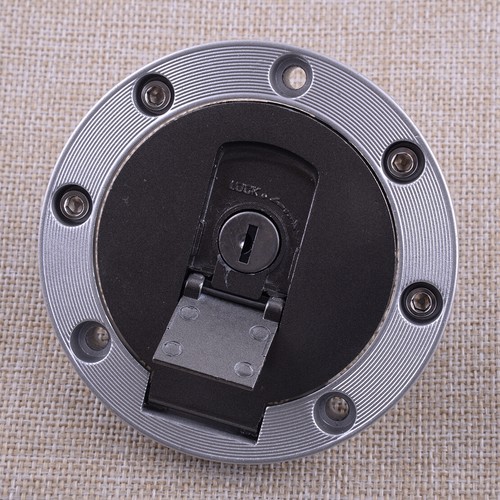 Motorcycle Fuel Tank Gas Cap Locking Cover With 2 Keys Universal ...