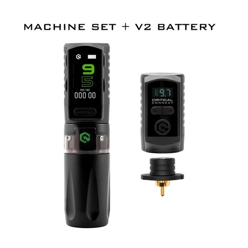 Critical Torque Wireless Tattoo Pen Machine 4.2 + Critical Connect V2 ...