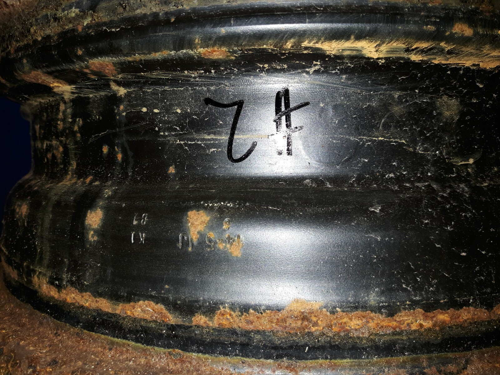 Original mopar 1970 Plymouth barracuda Steel Wheel 14 x 5 JJ rim | eBay