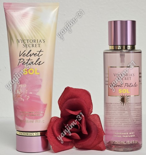 VICTORIA SECRET - VELVET PETALS SOL - FRAGRANCE LOTION N MIST (SET ...