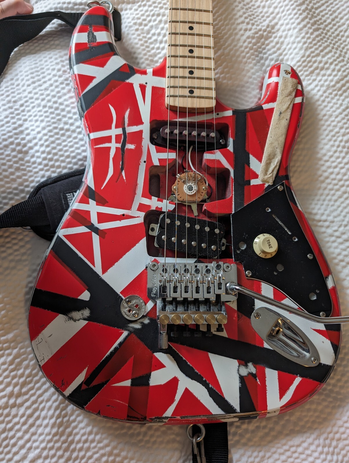 Kramer Frankenstrat EVH mod Focus VT-211S | eBay