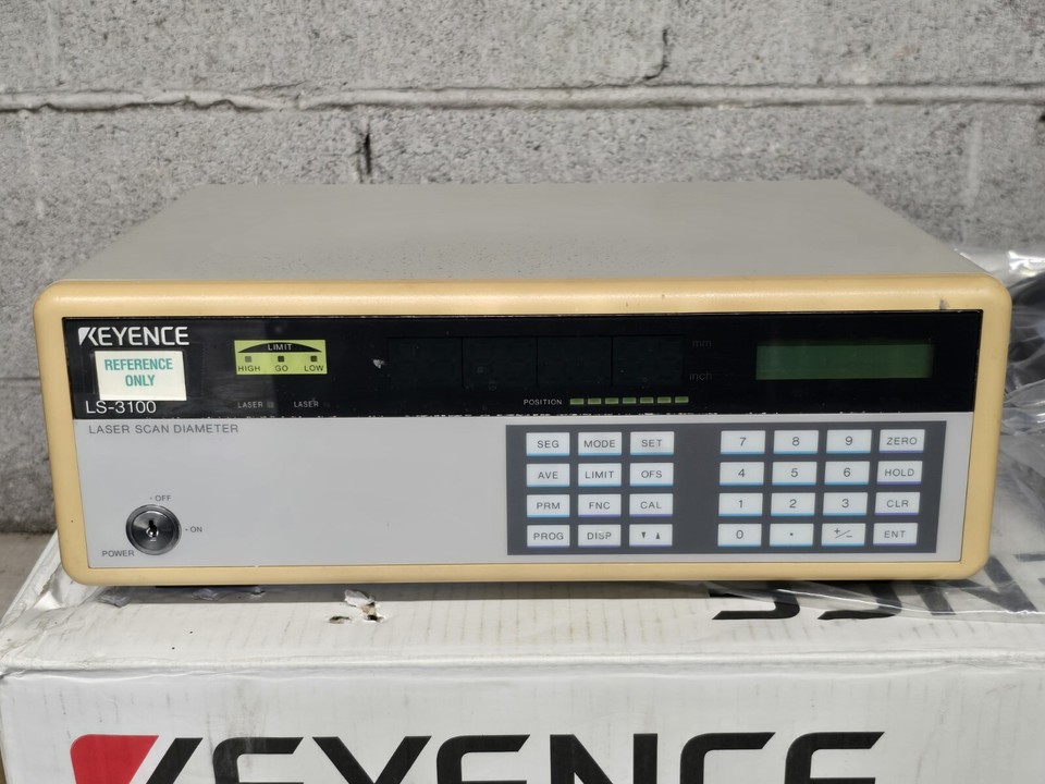 KEYENCE LS-3100 LS-3033R LS-3033T, Laser Micrometer Set, Refurbished | eBay
