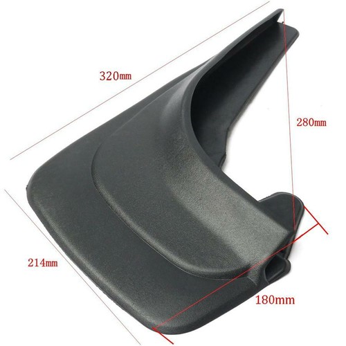 Soft 2Pcs ABS Plastic Mud Flap Splash Guard Mudguards Fender For Car ...