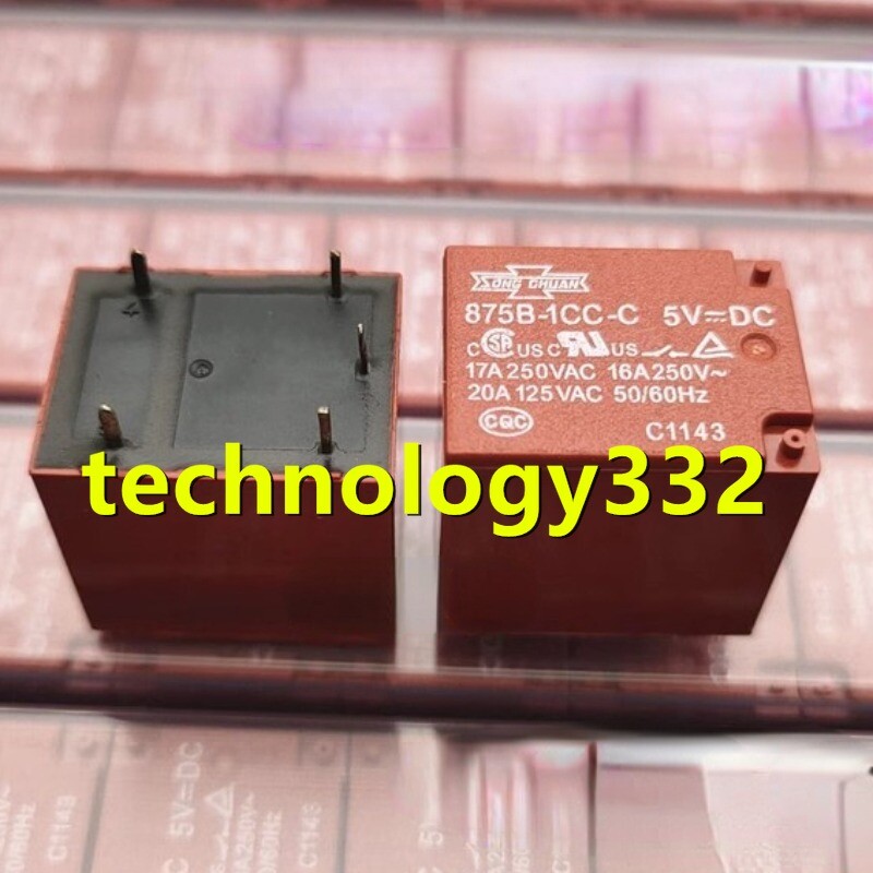 2PCS NEW 875B-1CC-C 5VDC 20A relay #CL | eBay